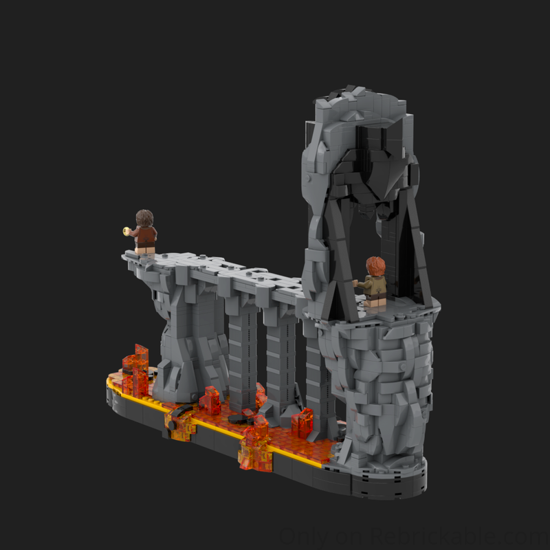 LEGO MOC-226536 The Fires of Mount Doom by rebelnili | Rebrickable ...