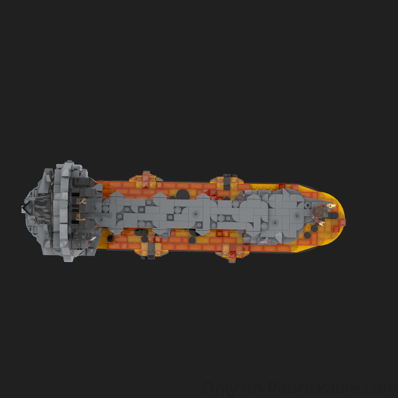 LEGO MOC The Fires of Mount Doom by rebelnili | Rebrickable - Build ...