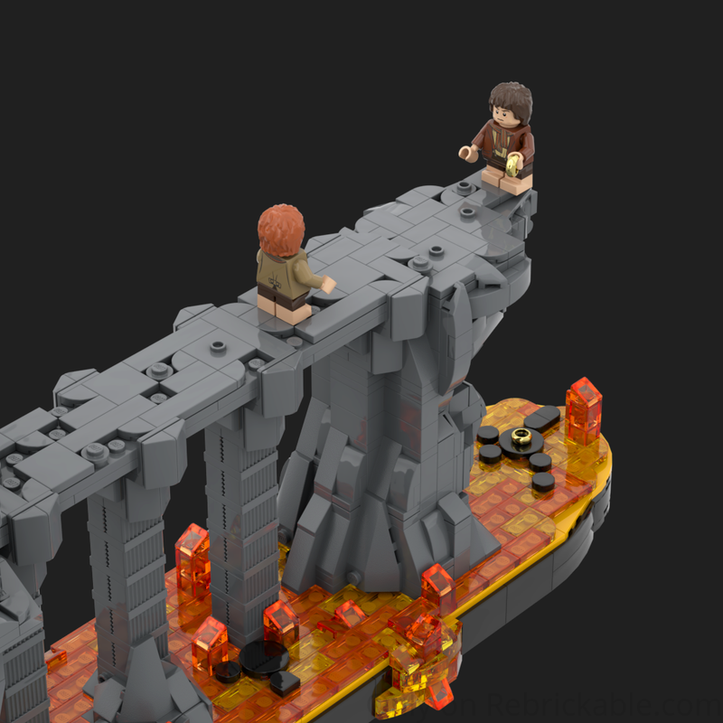 LEGO MOC-226536 The Fires of Mount Doom by rebelnili | Rebrickable ...