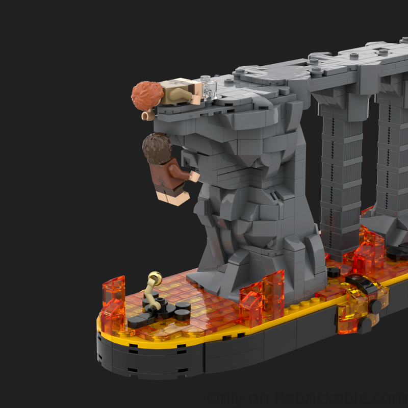 LEGO MOC-226536 The Fires of Mount Doom by rebelnili | Rebrickable ...