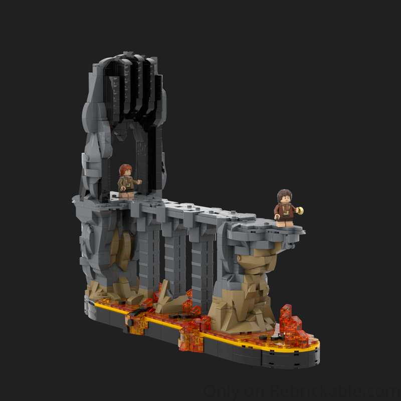 LEGO MOC-226536 The Fires of Mount Doom by rebelnili | Rebrickable ...