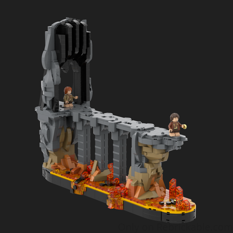 LEGO MOC-226536 The Fires of Mount Doom by rebelnili | Rebrickable ...