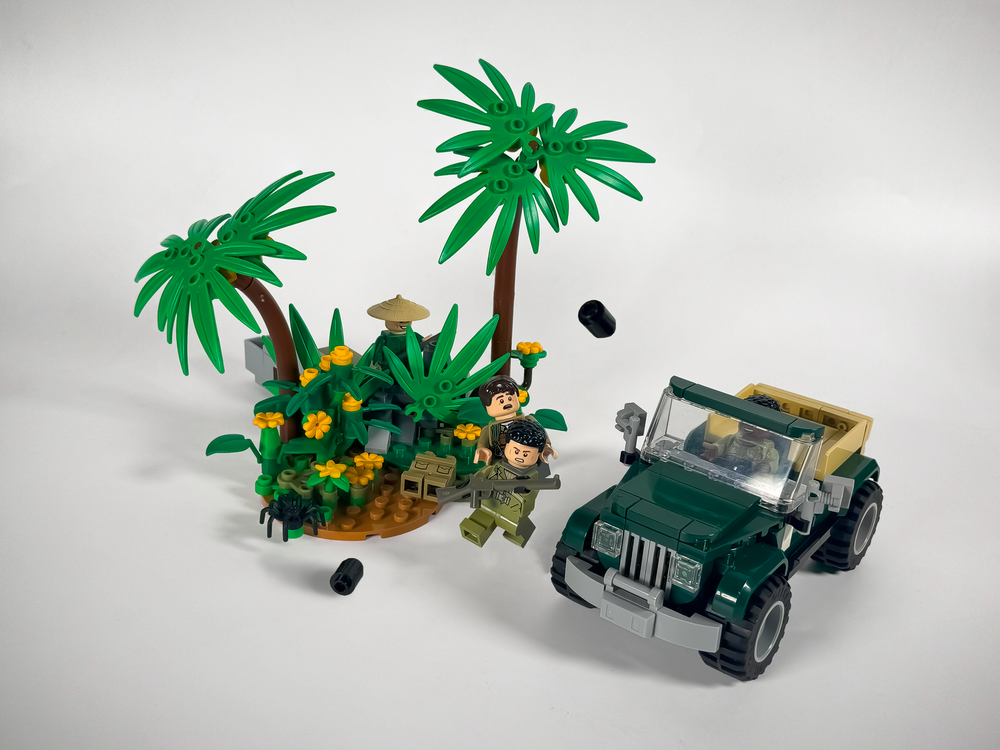 LEGO MOC Lieutenant Dan Rescue by IBrickedItUp | Rebrickable - Build ...