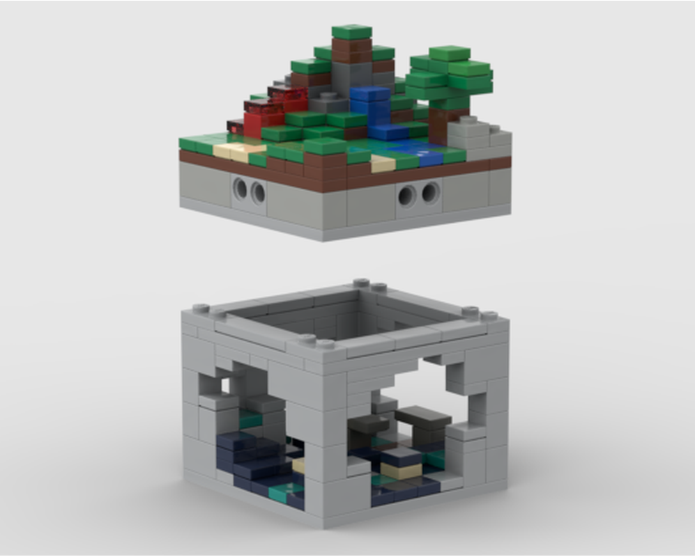 LEGO MOC Mini World-Deep Dark by Heyden | Rebrickable - Build with LEGO