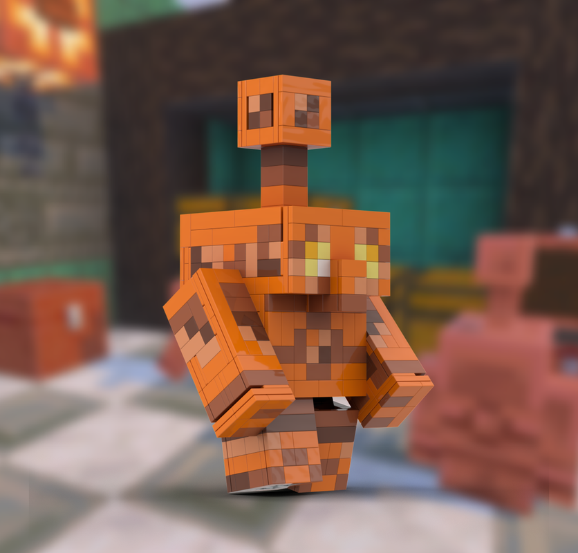 LEGO MOC Pixel Accurate Copper Golem (Now in game!) by Brick Horizon ...
