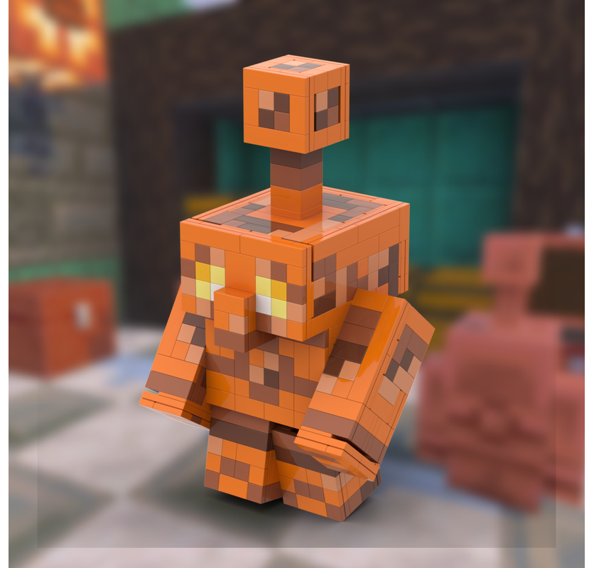 LEGO MOC Pixel Accurate Copper Golem (Now in game!) by Brick Horizon ...