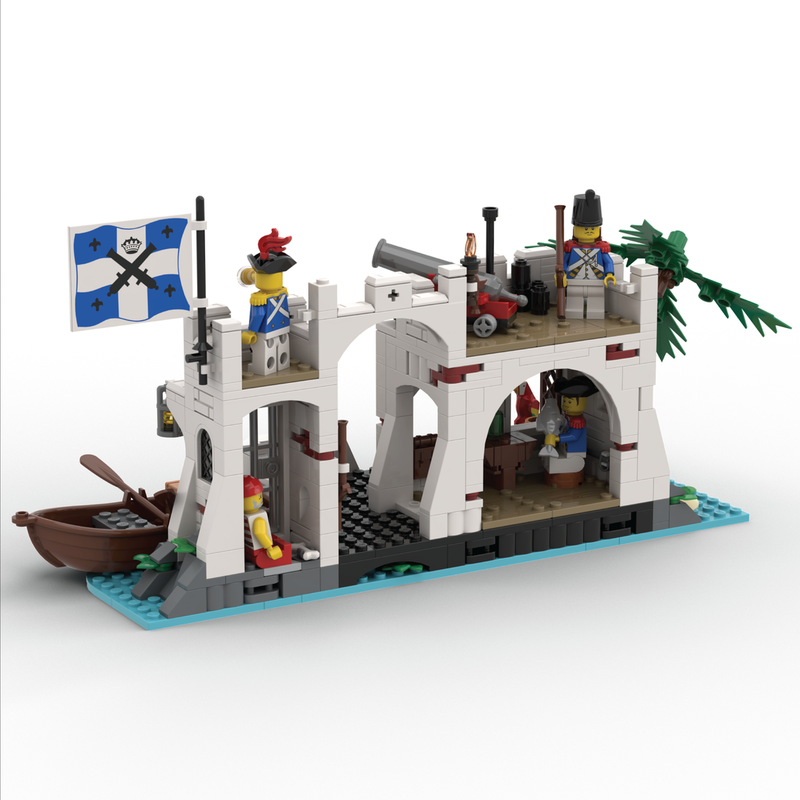 LEGO MOC-226554 6267 Lagoon Lock-Up Remake by ...