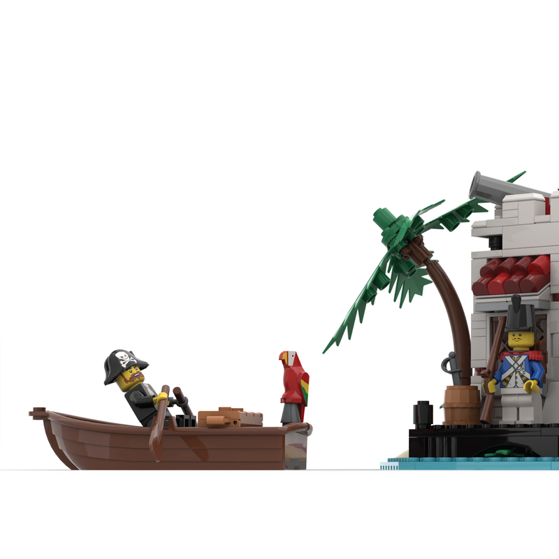 LEGO MOC-226554 6267 Lagoon Lock-Up Remake by ...