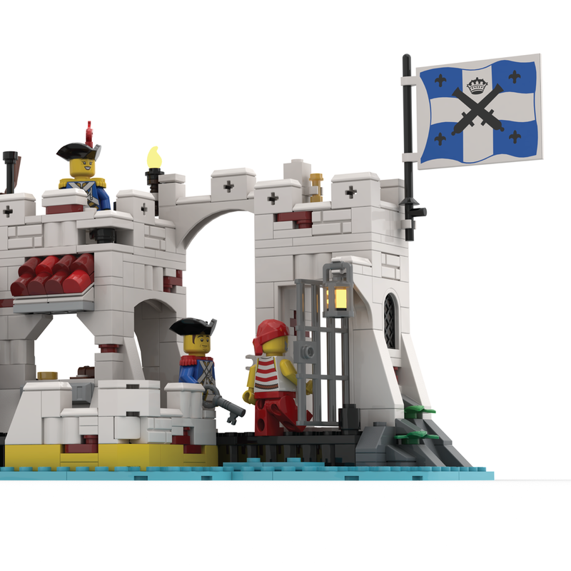 LEGO MOC-226554 6267 Lagoon Lock-Up Remake by ...