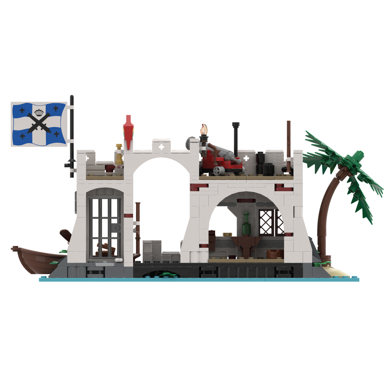 LEGO MOC-226554 6267 Lagoon Lock-Up Remake by ...