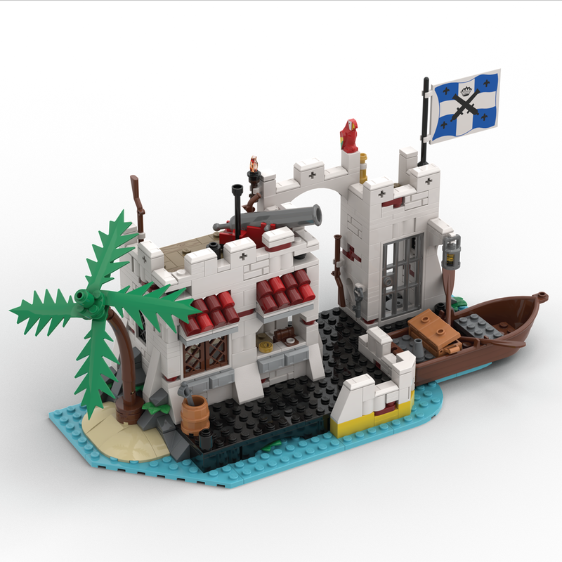 LEGO MOC-226554 6267 Lagoon Lock-Up Remake by ...