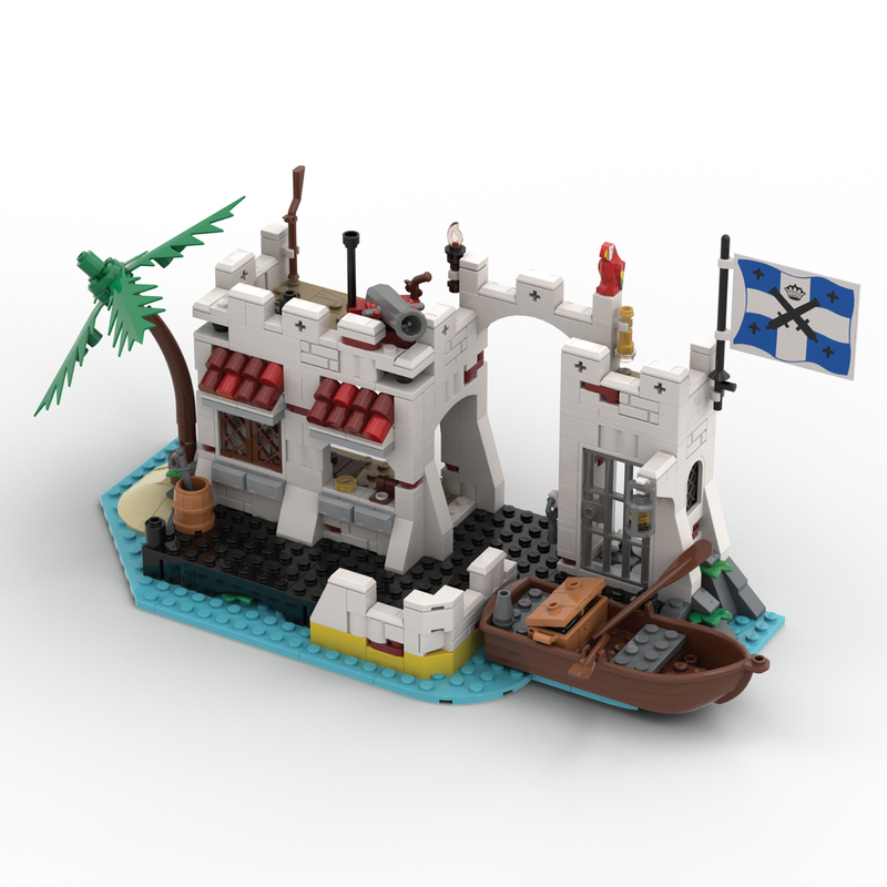 LEGO MOC-226554 6267 Lagoon Lock-Up Remake by ...