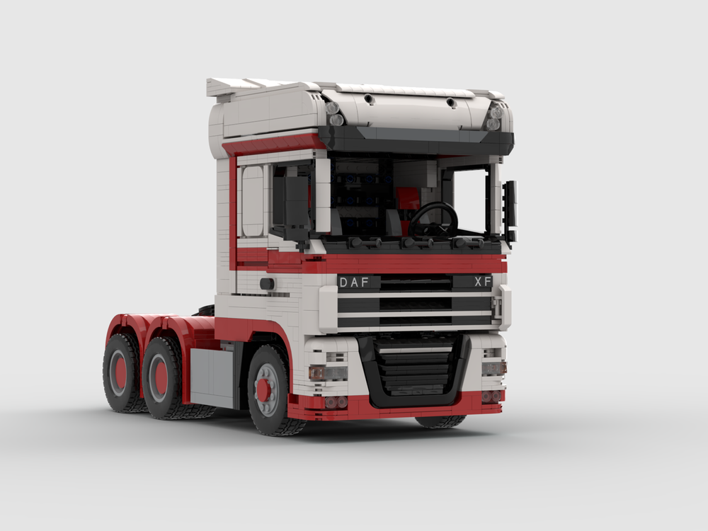 LEGO MOC-226555 DAF XF 105 6X4 tractor(truck) by LingKong | Rebrickable ...