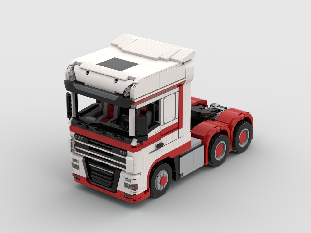 LEGO MOC-226555 DAF XF 105 6X4 tractor(truck) by LingKong | Rebrickable ...