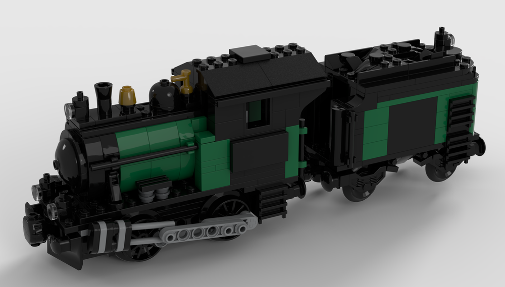 LEGO MOC MOT - Small Train Engine: Modernized by jhhpp | Rebrickable ...