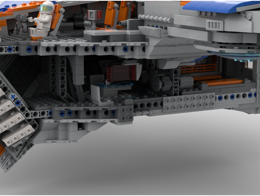 LEGO MOC UCS Marvel Milano Guardians of the Galaxy Ship Version 2 by ...