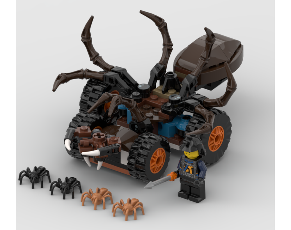 LEGO MOC spider car by Negative_brick_63 | Rebrickable - Build with LEGO