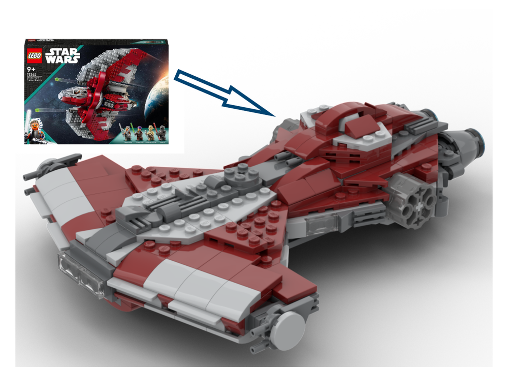 LEGO MOC "Defender - Class Light Corvette" 75362 alternative build (MOC ...