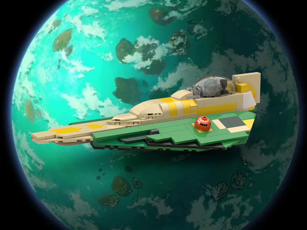 LEGO MOC Kit Fisto's Delta-7 Aethersprite-class Starfighter by ...