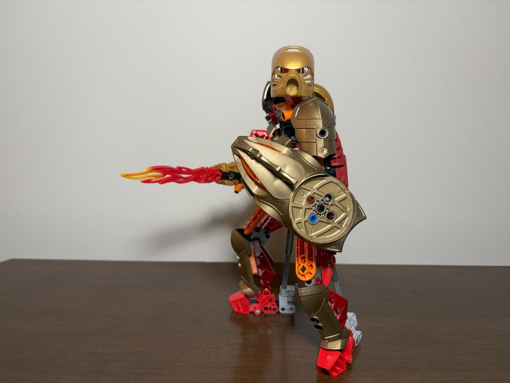 LEGO MOC The Legendary Toa Tahu by cspilker | Rebrickable - Build with LEGO