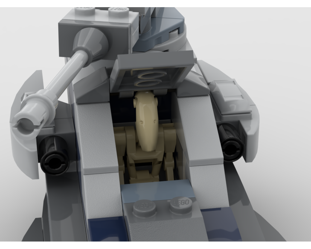 LEGO MOC CIS Armored Scout Tank by BearHeartBricks | Rebrickable ...