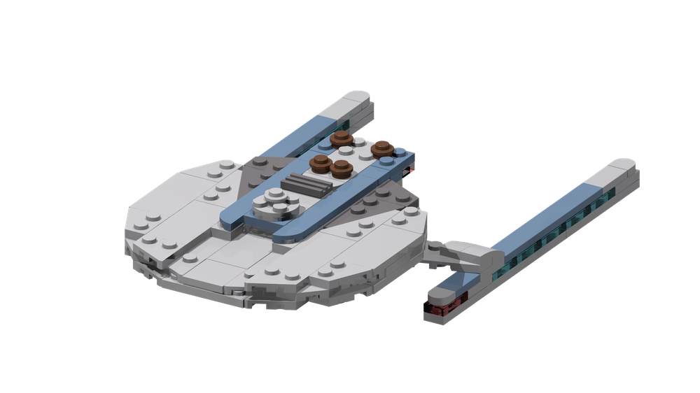 LEGO MOC-226594 Centaur-Class Starship and Refit, Smooth Edition by ...