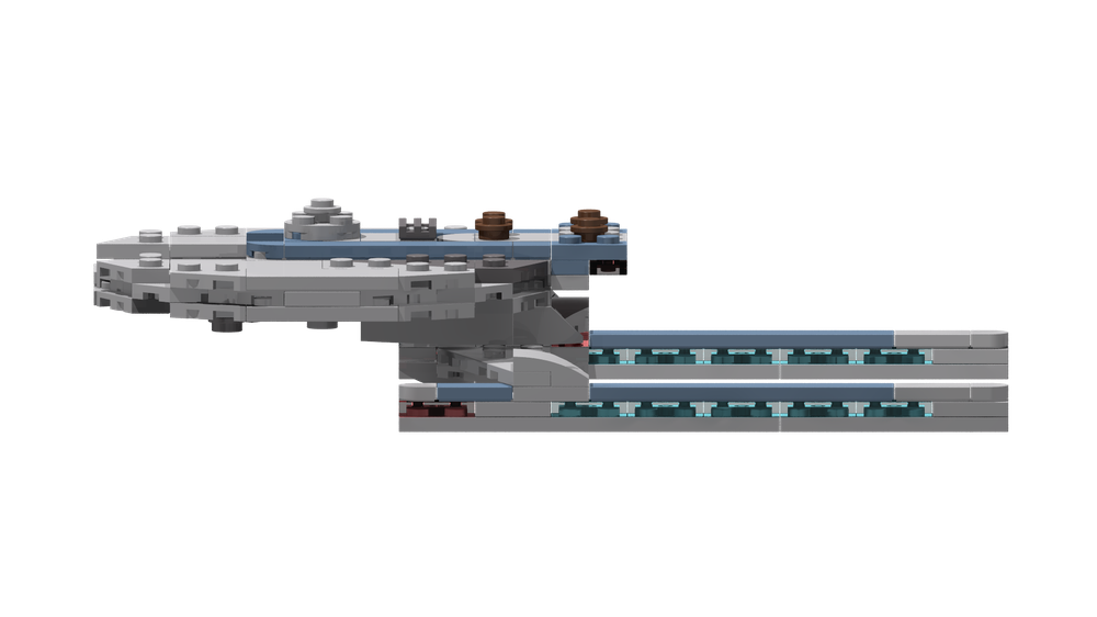 LEGO MOC-226594 Centaur-Class Starship and Refit, Smooth Edition by ...