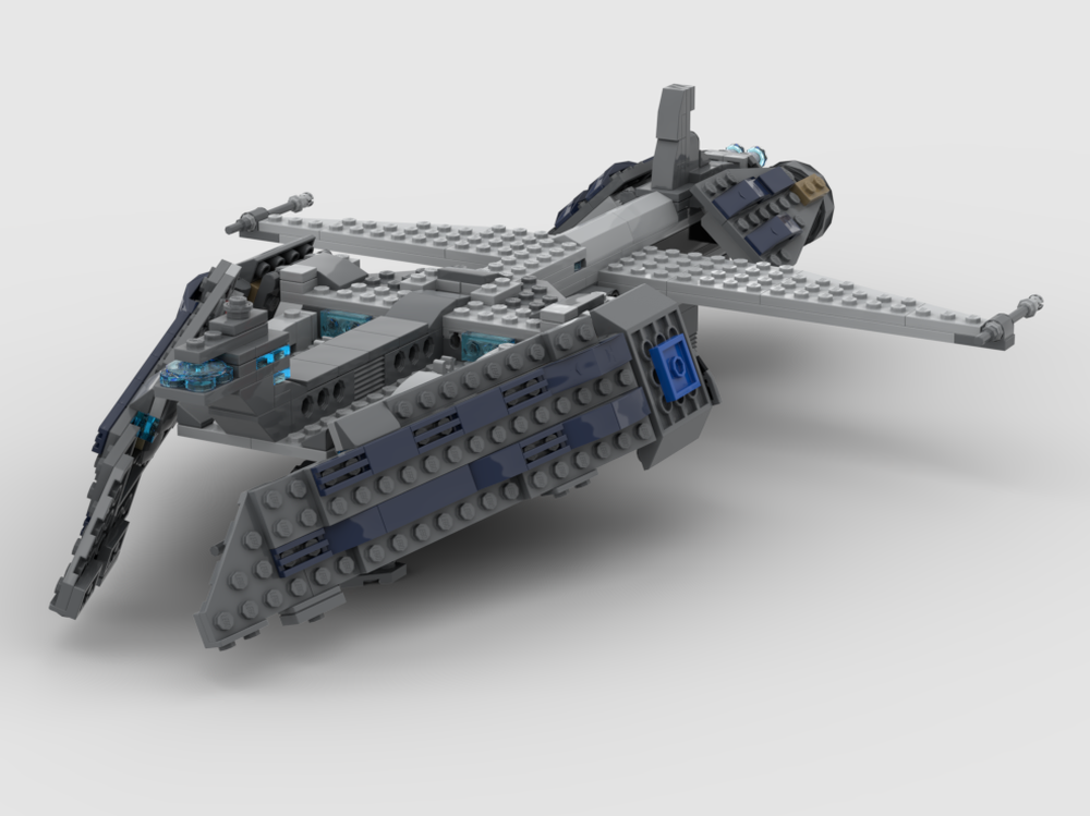 LEGO MOC Munificent-class star frigate v2 by blockbuilder117 | Rebrickable - Build with LEGO