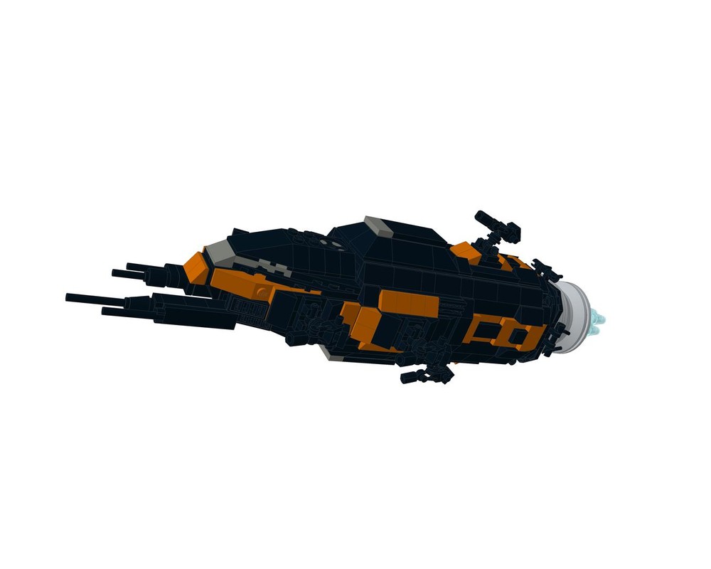 LEGO MOC-22660 The Expanse Rocinante/MCRN Tachi - Tachi Colors (Space ...