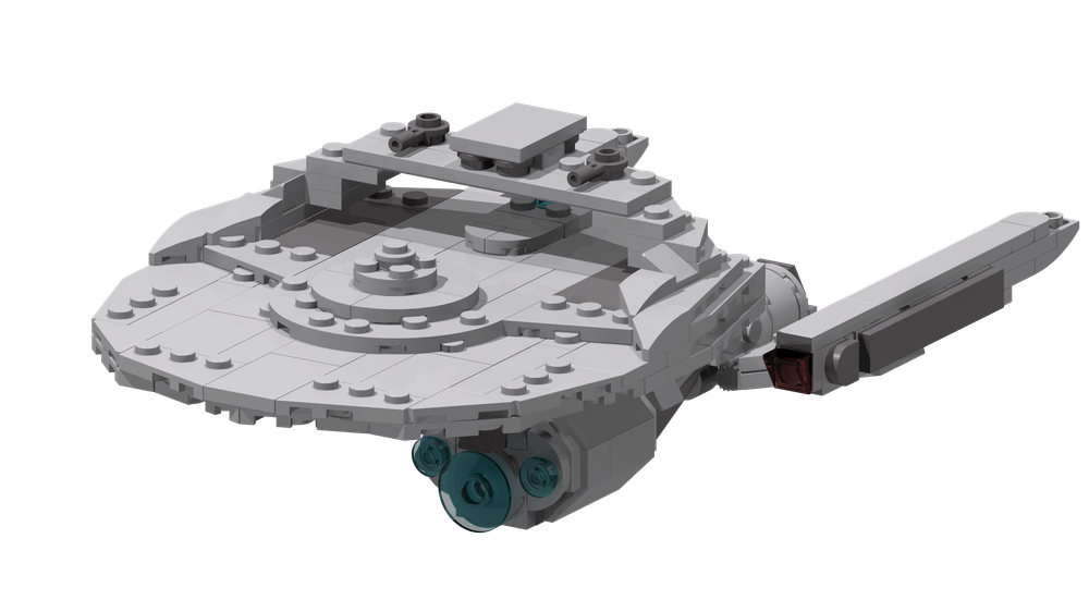 LEGO MOC-226605 Federation-Class Dreadnought Starship All Variants ...