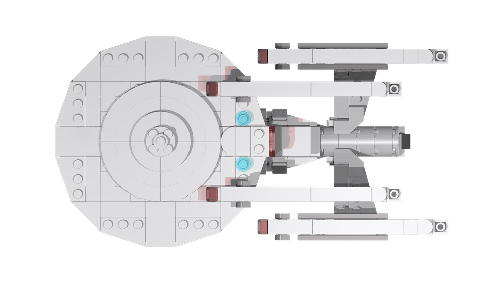 LEGO MOC-226605 Federation-Class Dreadnought Starship All Variants ...