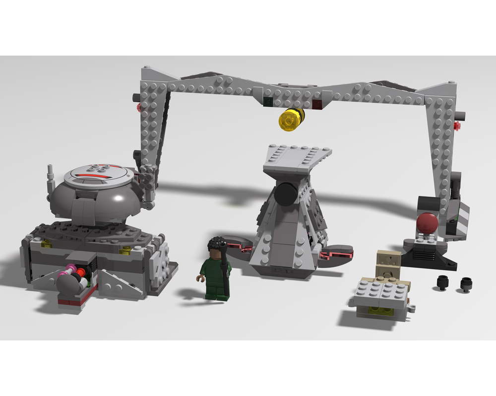 LEGO MOC Saw Gerrera's Rhydo Processor and Partisan Front Base by ...