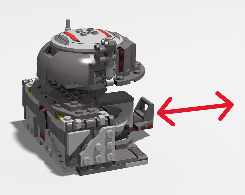 LEGO MOC Saw Gerrera's Rhydo Processor and Partisan Front Base by ...