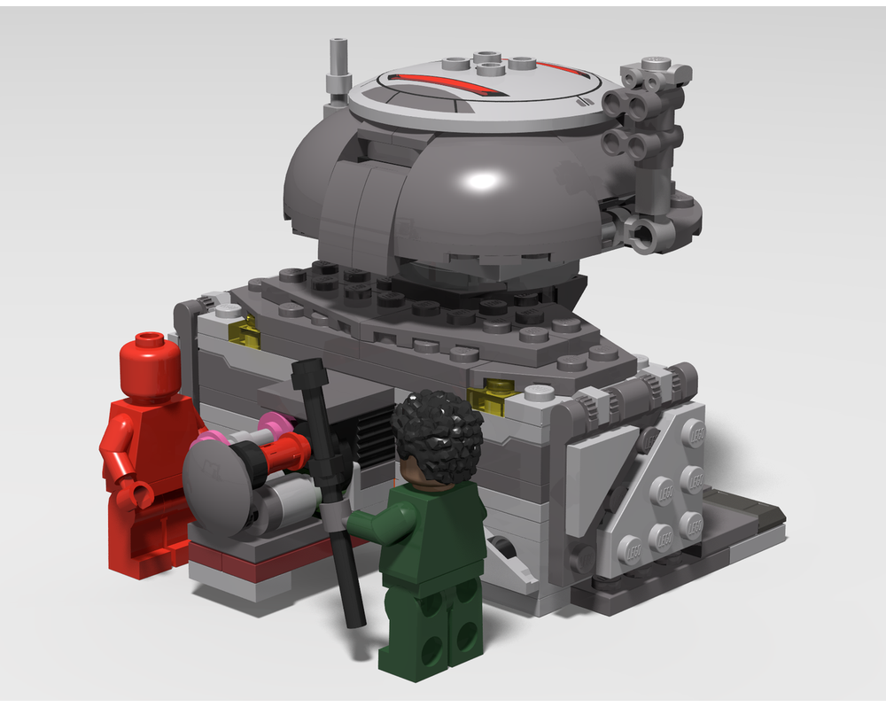 LEGO MOC Saw Gerrera's Rhydo Processor and Partisan Front Base by ...