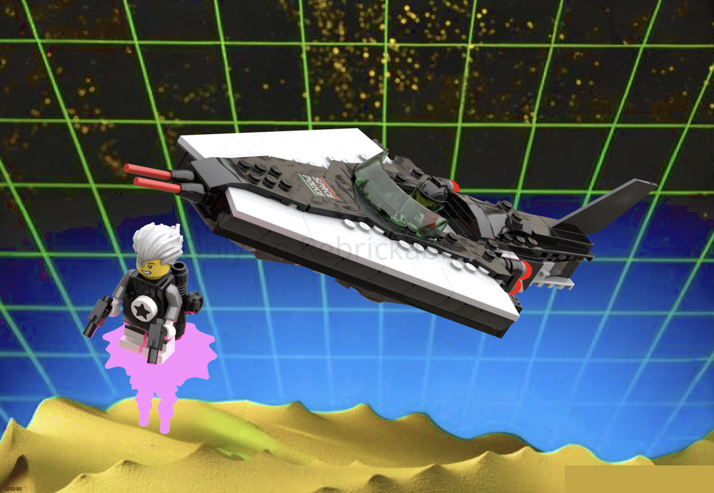 LEGO MOC Starion Patrol starship - Space Police II by raguidel ...