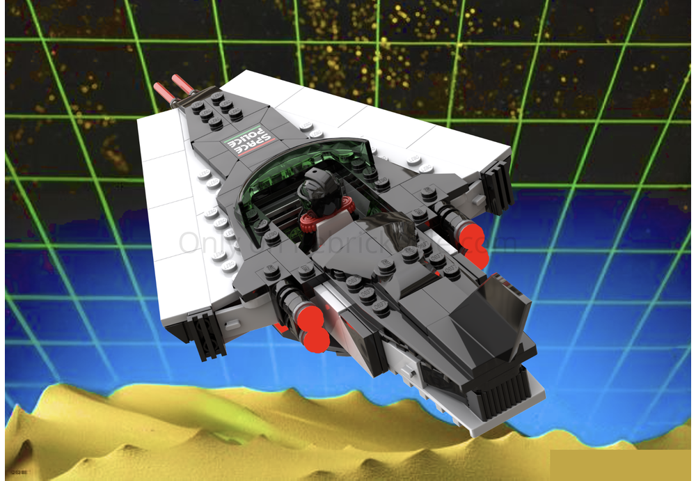 LEGO MOC Starion Patrol starship - Space Police II by raguidel ...