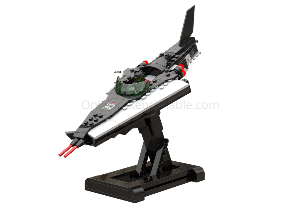 LEGO MOC Starion Patrol starship - Space Police II by raguidel ...