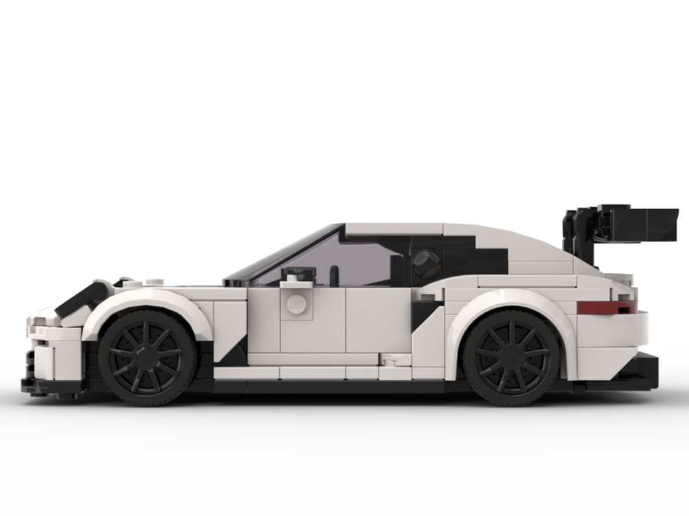 LEGO MOC 2024 Porsche 911 GT3 R (No Livery) by KineticKit | Rebrickable ...
