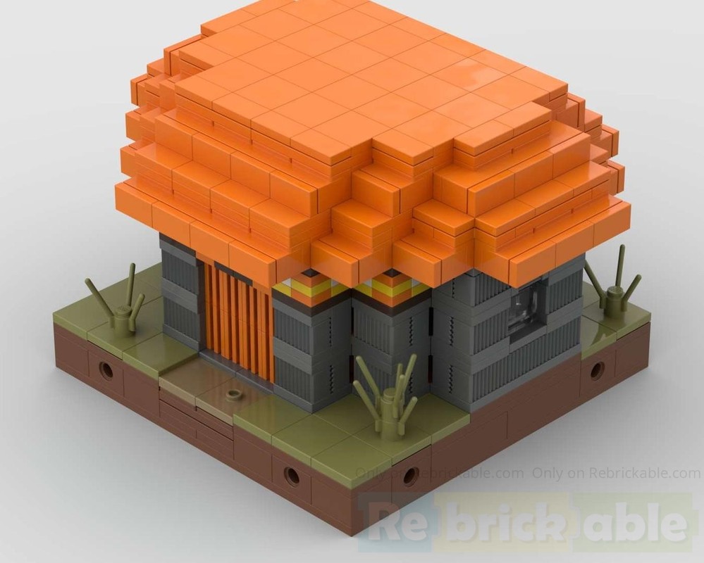 LEGO MOC the Savanna_Village part D: Savanna_Village_Mason by zzk ...