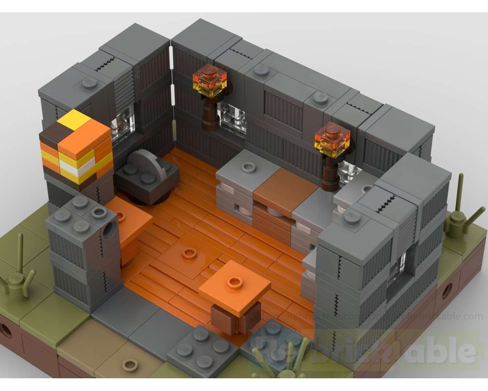 LEGO MOC the Savanna_Village part D: Savanna_Village_Mason by zzk ...