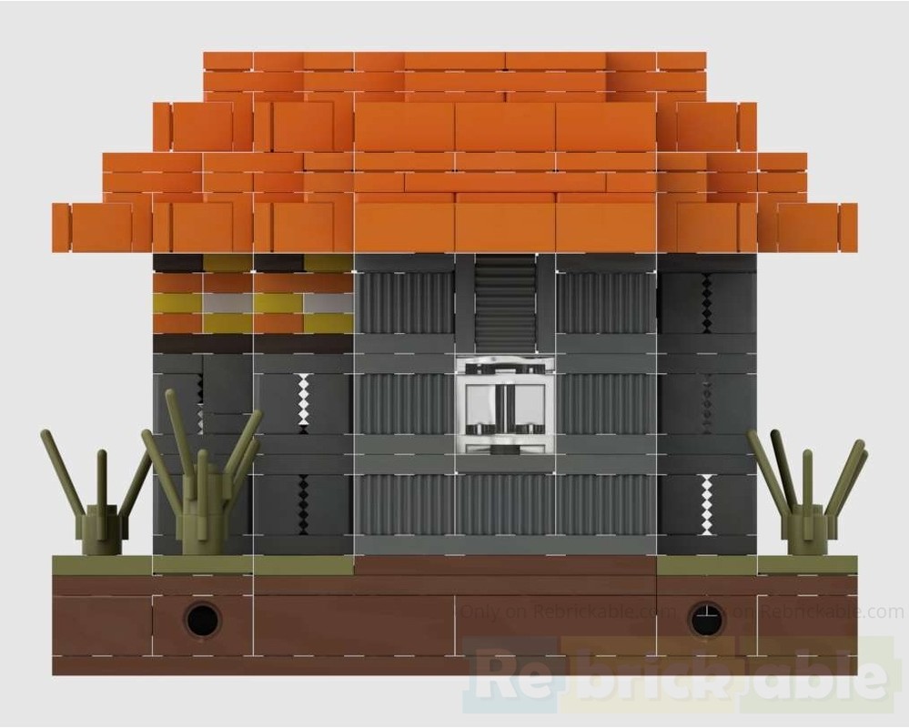 LEGO MOC the Savanna_Village part D: Savanna_Village_Mason by zzk ...