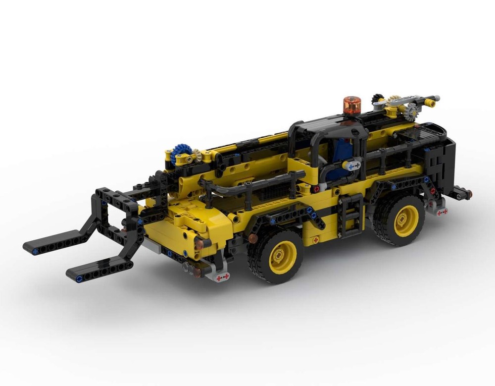 LEGO MOC 42108 Telehandler by MilanLego123 | Rebrickable - Build with LEGO