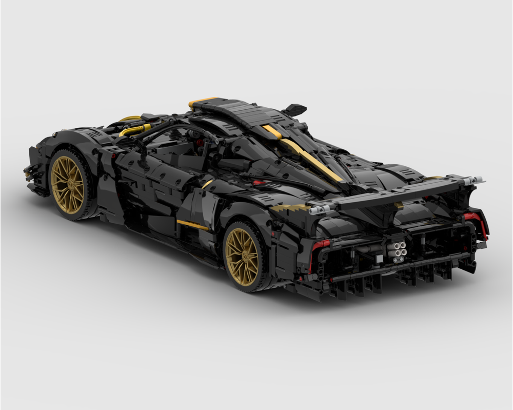 LEGO MOC Pagani Huayra R EVO by SKC_LEGO | Rebrickable - Build with LEGO