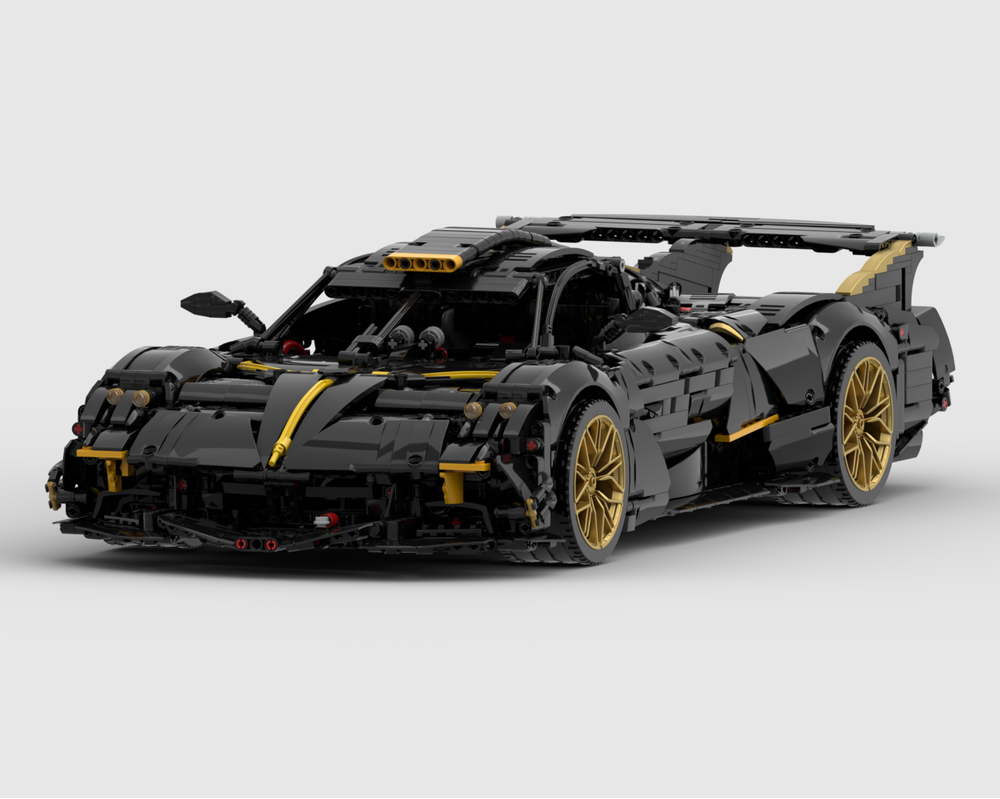 LEGO MOC-226657 Pagani Huayra R EVO by SKC_LEGO | Rebrickable - Build ...
