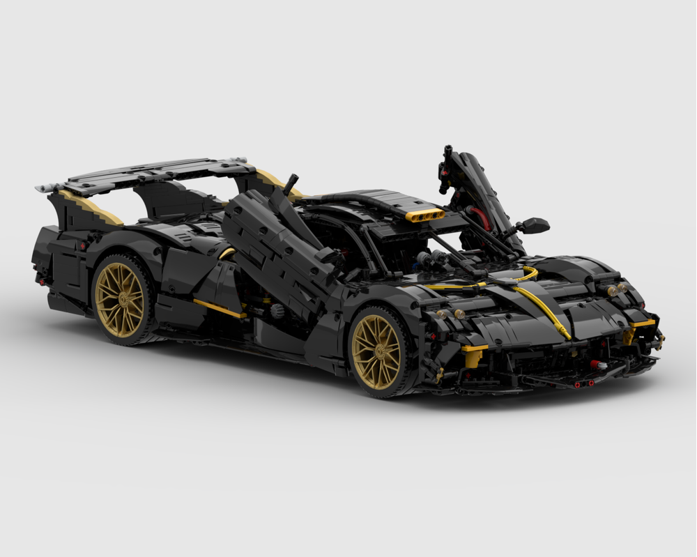 LEGO MOC Pagani Huayra R EVO by SKC_LEGO | Rebrickable - Build with LEGO