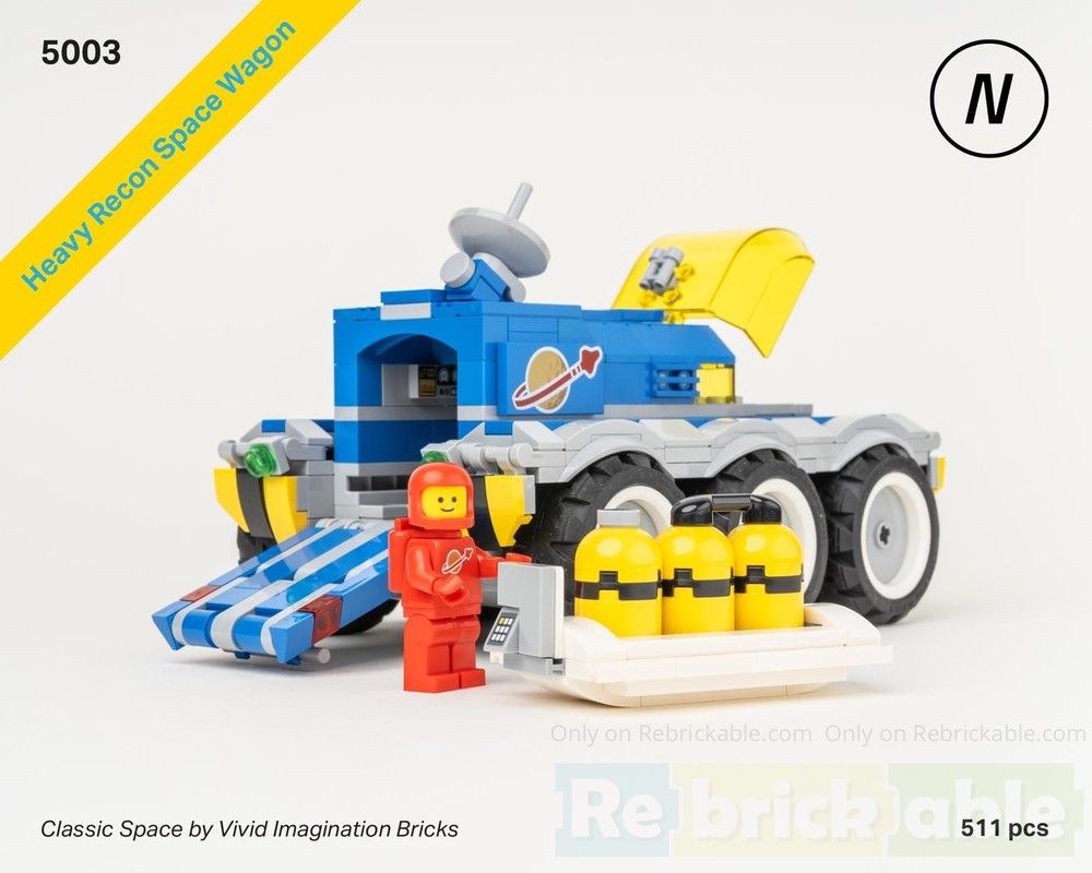 LEGO MOC Heavy Recon Space Wagon by Vivid Imagination Bricks ...