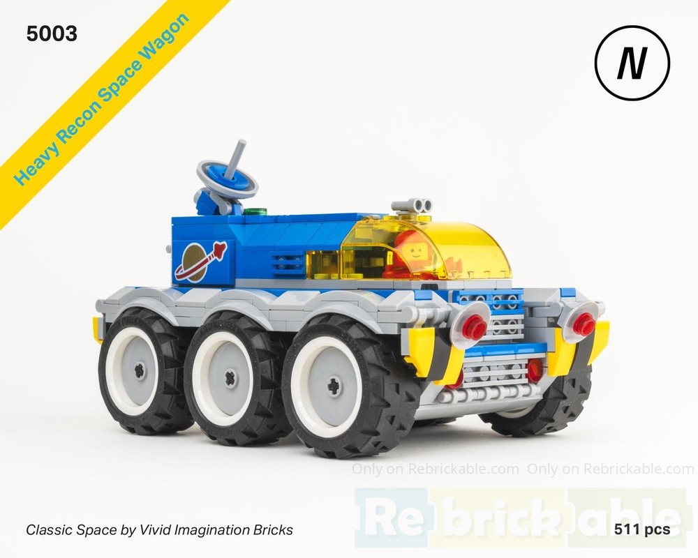 LEGO MOC Heavy Recon Space Wagon by Vivid Imagination Bricks ...