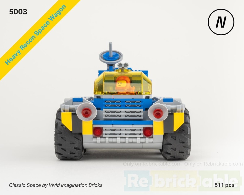 LEGO MOC Heavy Recon Space Wagon by Vivid Imagination Bricks ...