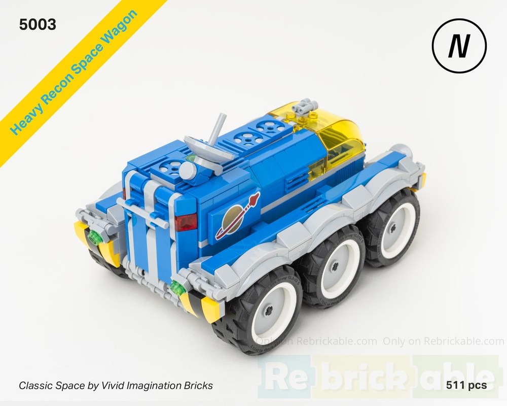 LEGO MOC Heavy Recon Space Wagon by Vivid Imagination Bricks ...