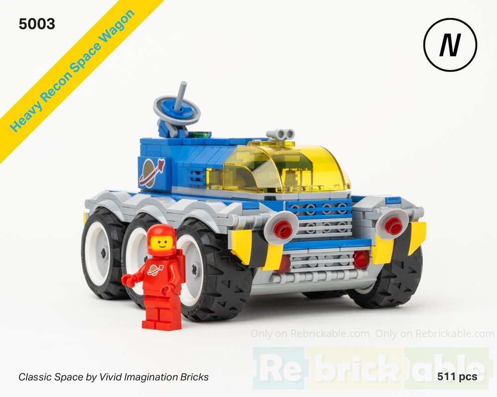 LEGO MOC Heavy Recon Space Wagon by Vivid Imagination Bricks ...